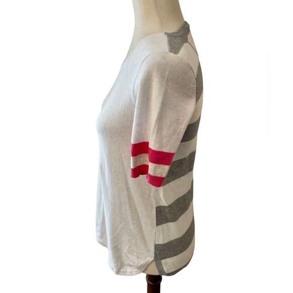 Lisa Todd | Sweaters | Lisa Todd Cotton And Cashmere Striped Sweater ...